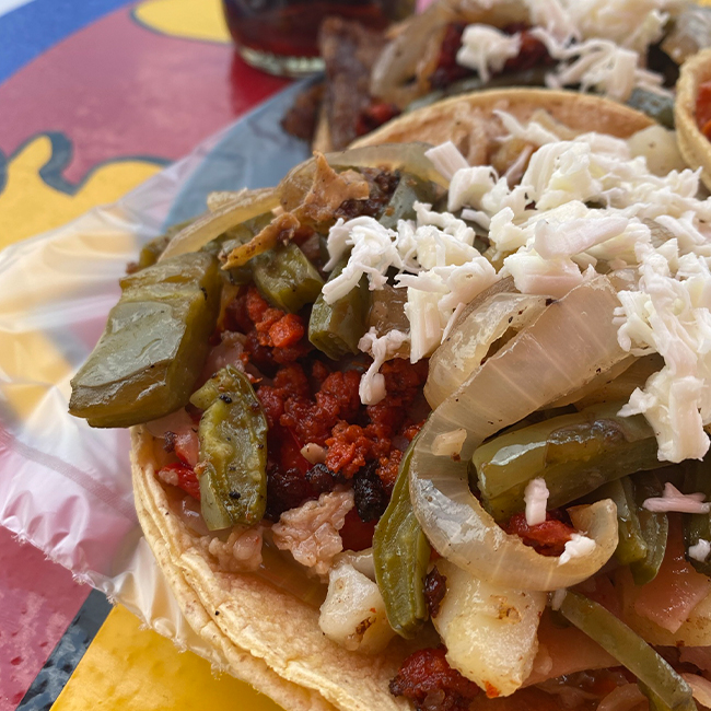 Tacos "El Papi" el rey de los de milanesa en la CDMX